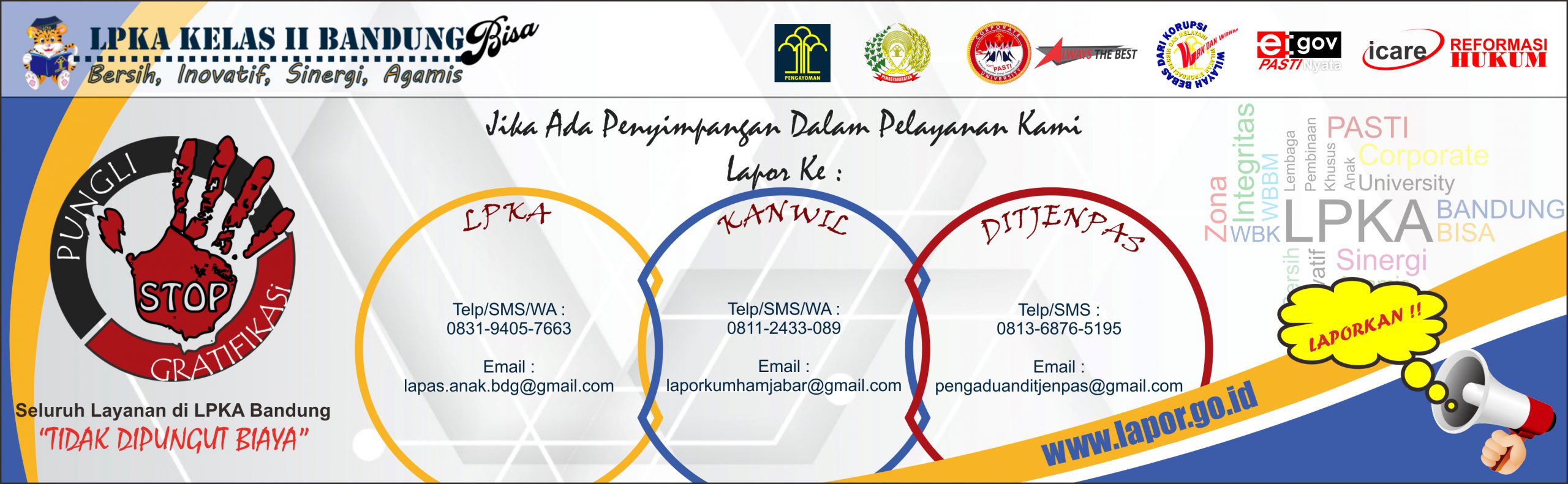 LPKA Bandung – Bersih Inovatif Sinergi Agamis